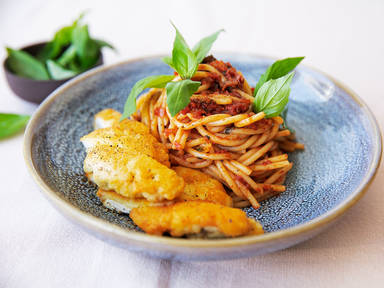 Pollo alla milanese - Secret breading of the chef – Amalfi Bistro